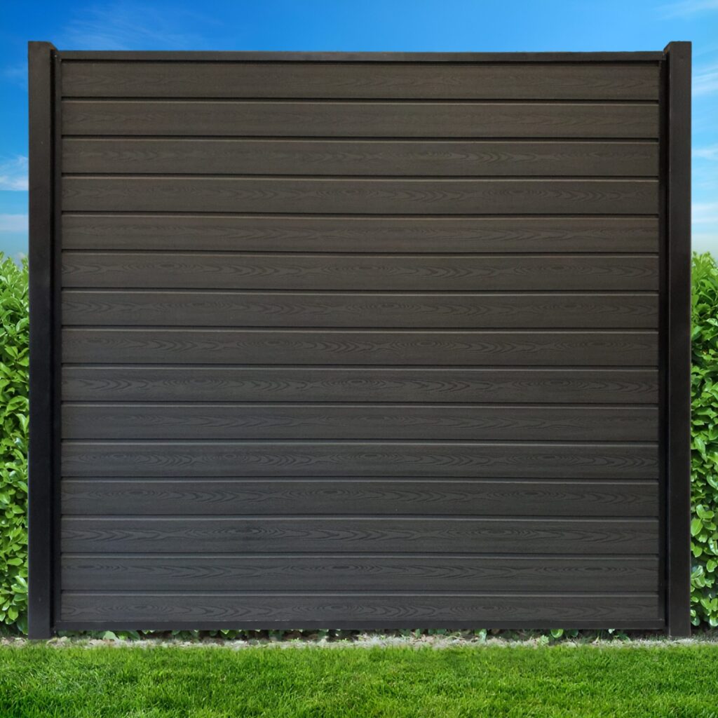 K2 KOMPOSIT hegn startfag, Sort pulverlakeret stål med gråsort ...